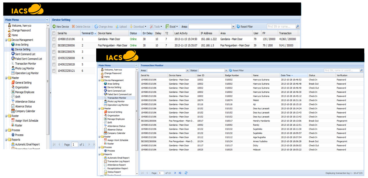InterActive Attendance Cloud System